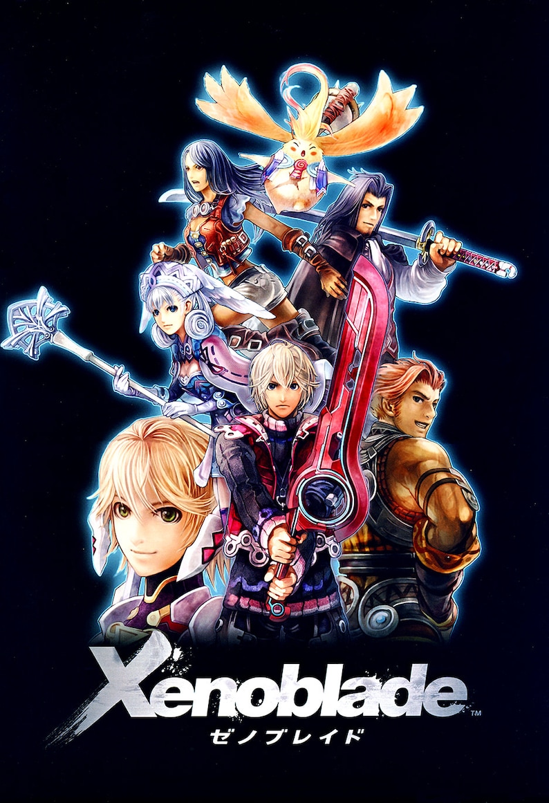 Xenoblade- Main Cast - Etsy