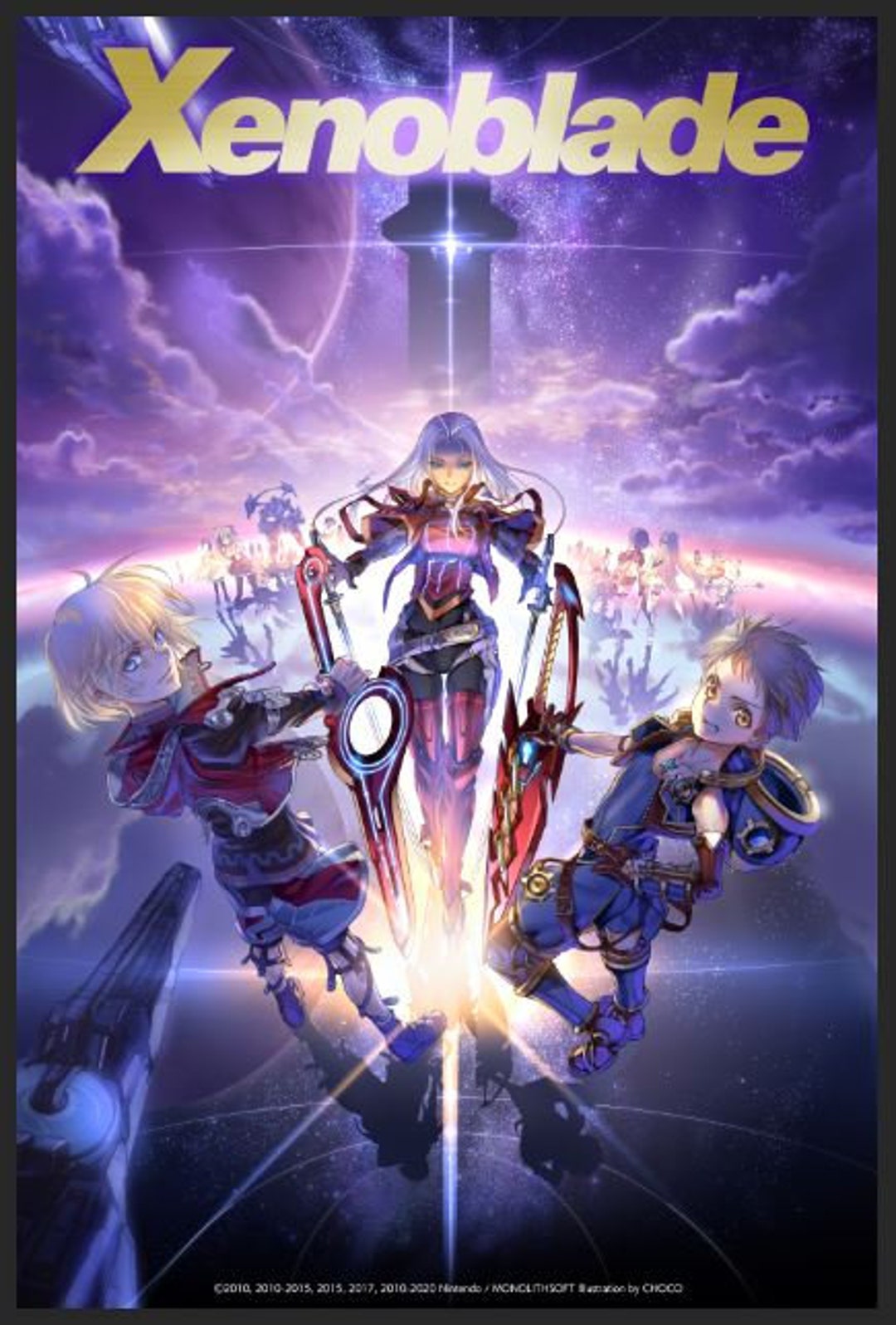 Xenoblade 10th Anniversary Poster - Etsy
