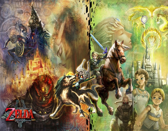 Twilight Princess Promo Artwork | Etsy