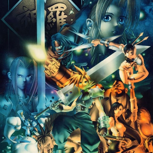 Magazine Cover Final Fantasy VII | Etsy