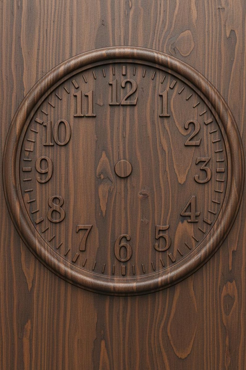 CNC Clock Face STL | 3D Relief Pattern (digital Download) - Etsy