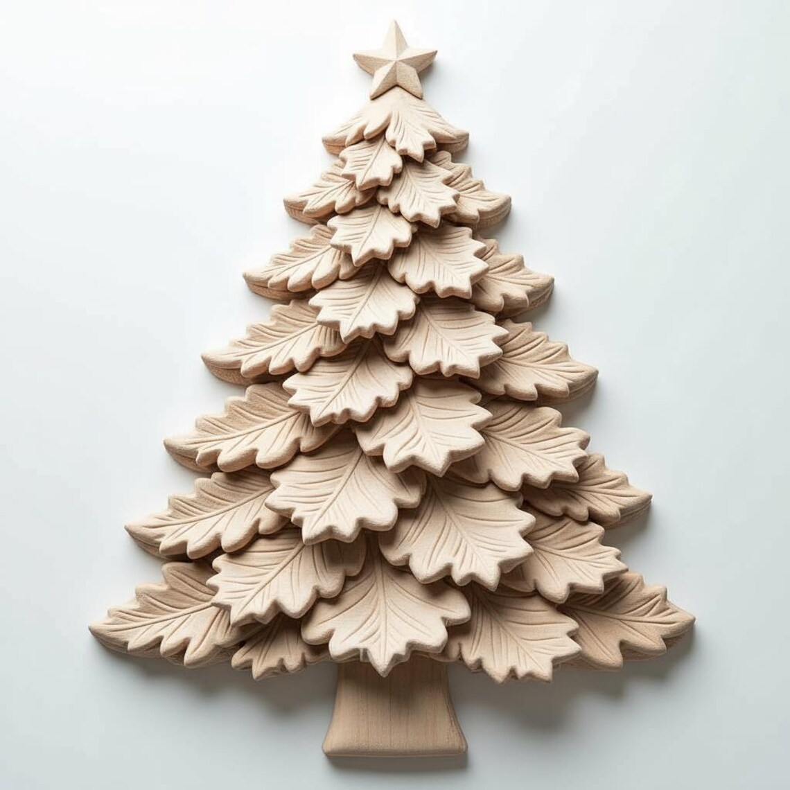 Christmas Tree Bas-relief STL + Grayscale Image | 3D CNC Carving File ...