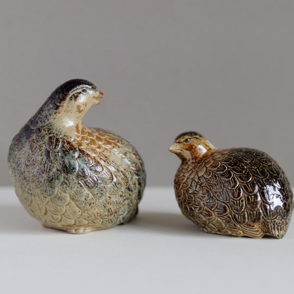 Ceramic Quail - Etsy