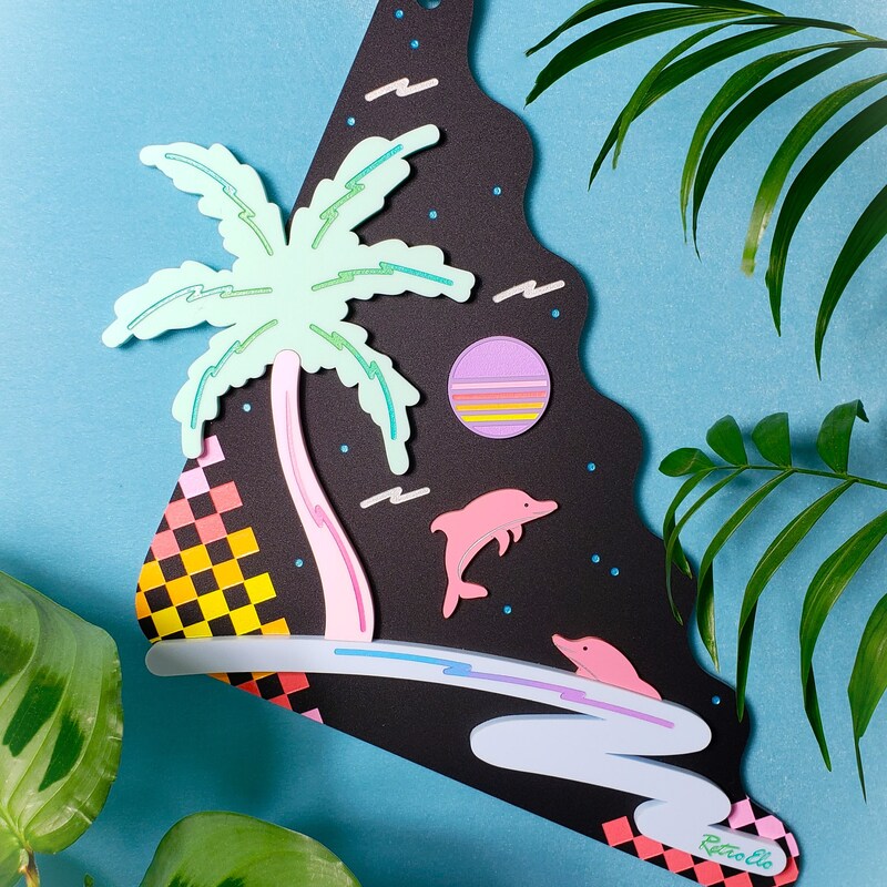 Vaporwave Decor - Etsy