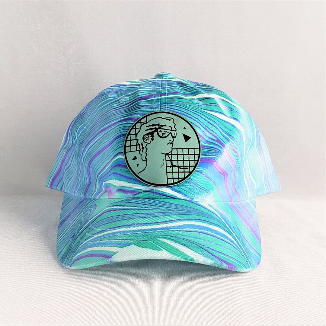 Nostalgic Days Dad Hat, One of a Kind, Vaporwave, Synthwave, Baseball ...
