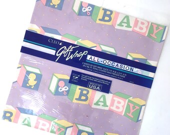 Baby gift wrap | Etsy