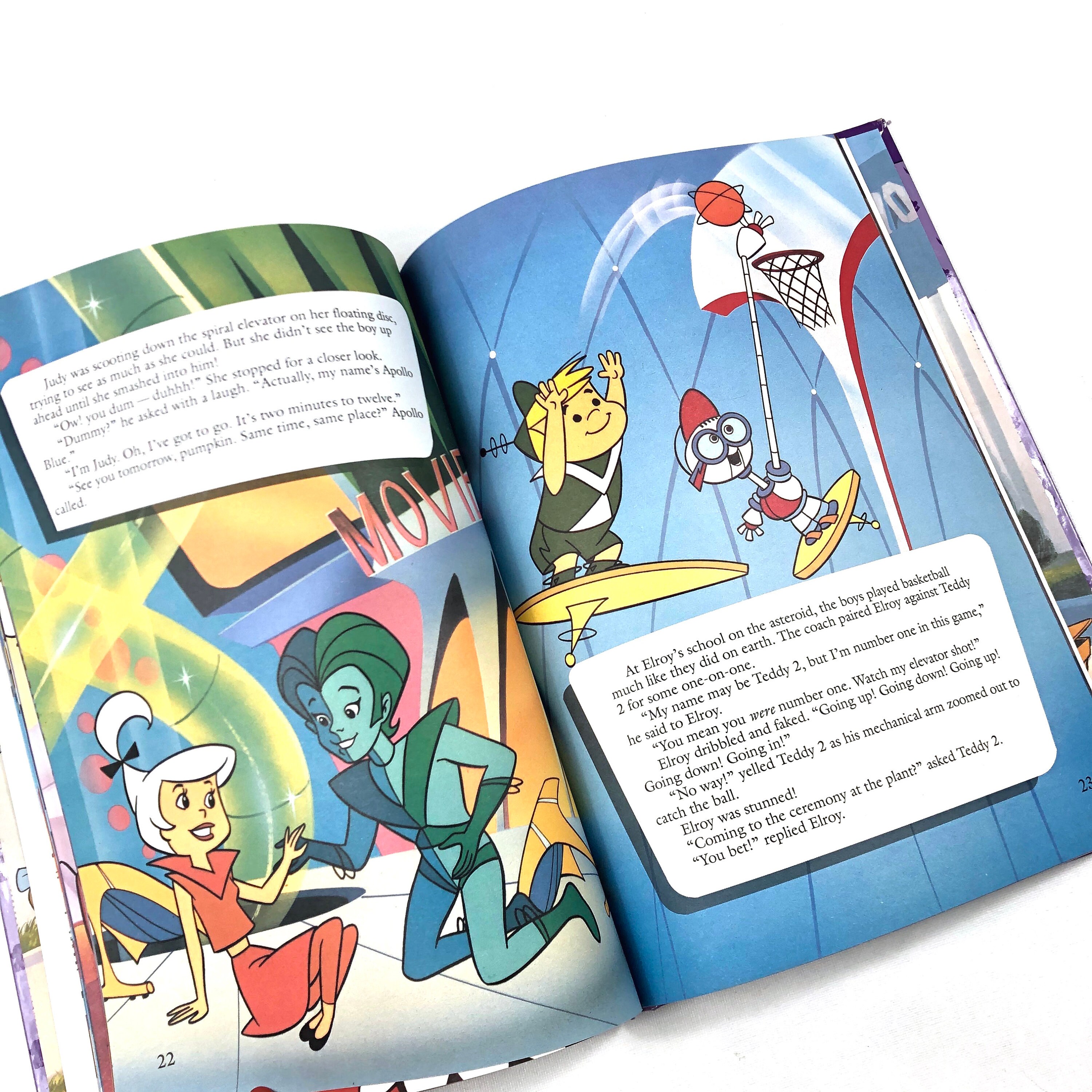 Jetsons the Movie story picture book Vintage 1990's Hanna | Etsy