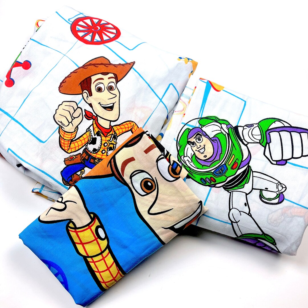 Vintage Toy Story Pixar Sheet Set Twin Sheet Set Fitted - Etsy