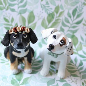 Custom Pair of Pet Wedding Cake Toppers set of 2 - Etsy