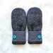 Women's Wool Mittens Made From Repurposed Lambswool and Merino Sweaters ...