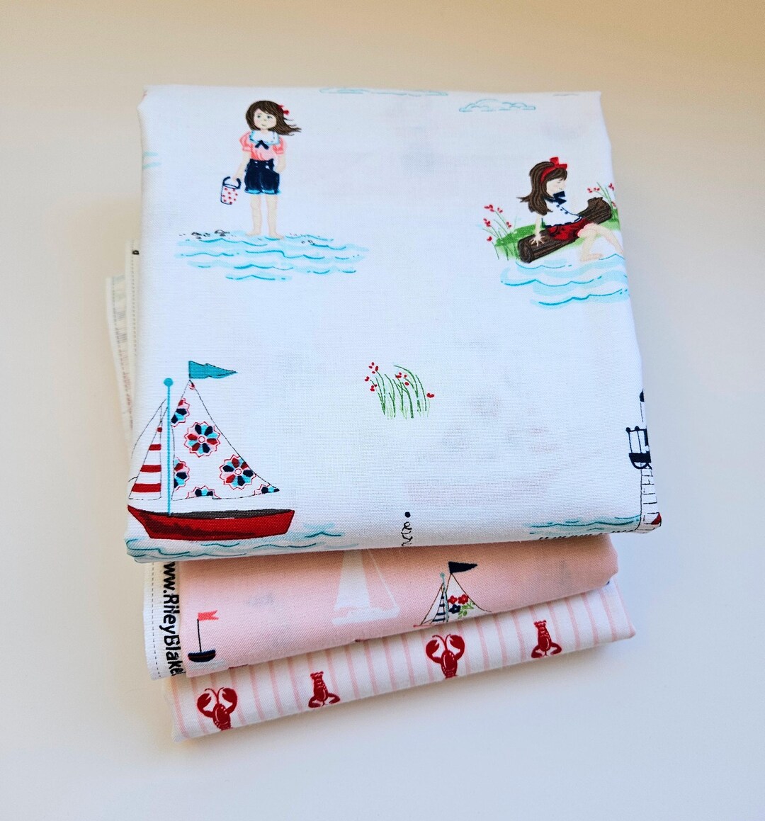 Seaside FQ Bundle, Seaside Collection by Tasha Noel, Riley Blake ...
