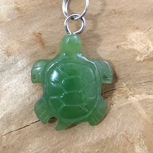 Canadian Nephrite Jade Turtle Charm Necklace Turtles Green - Etsy