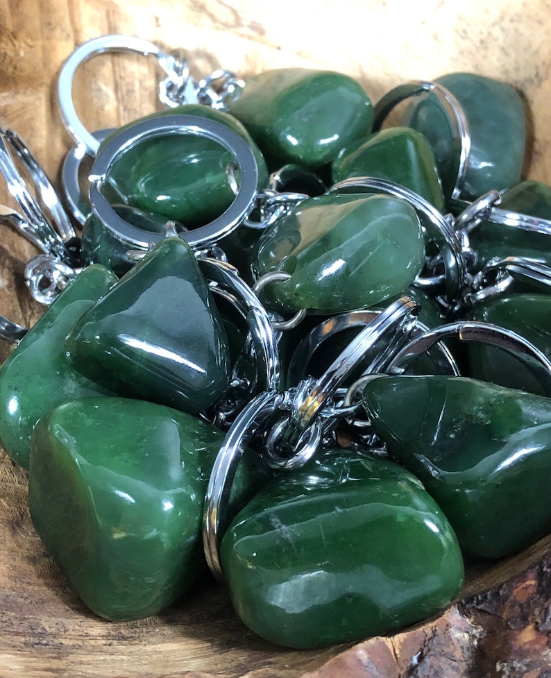 Canadian Nephrite Jade Nugget Key Chain Jade Gift Natural - Etsy