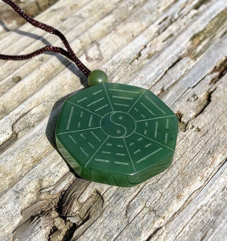 Canadian Nephrite Jade Yin Yang Pendant Jade Necklace - Etsy