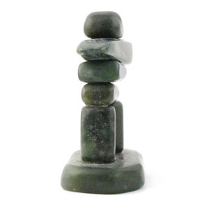 Canadian Nephrite Jade Inukshuk 3 Sizes Green Jade Natural Jade - Etsy