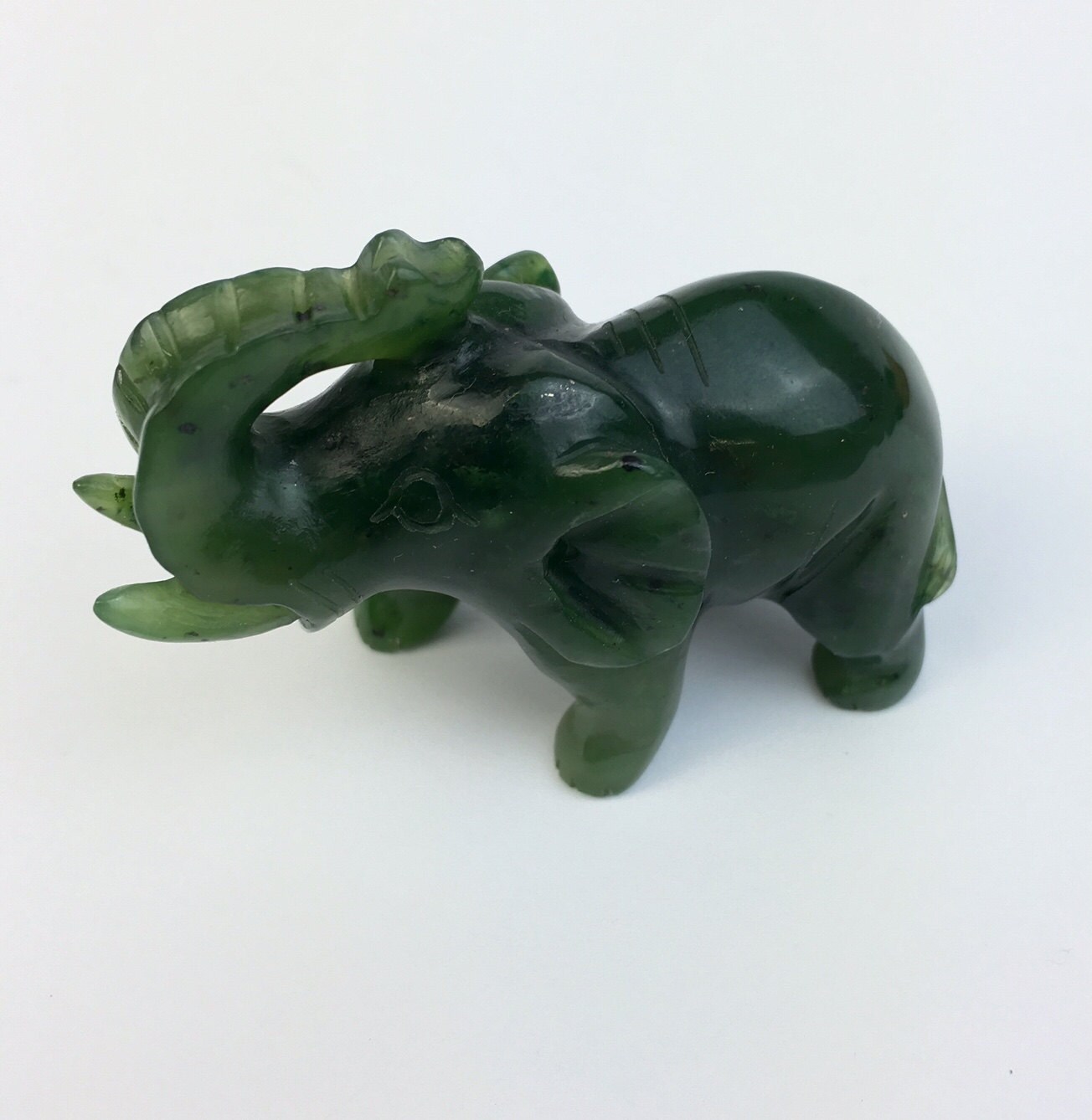 Canadian Jade Elephant Carving Multiple Sizes Sold - Etsy
