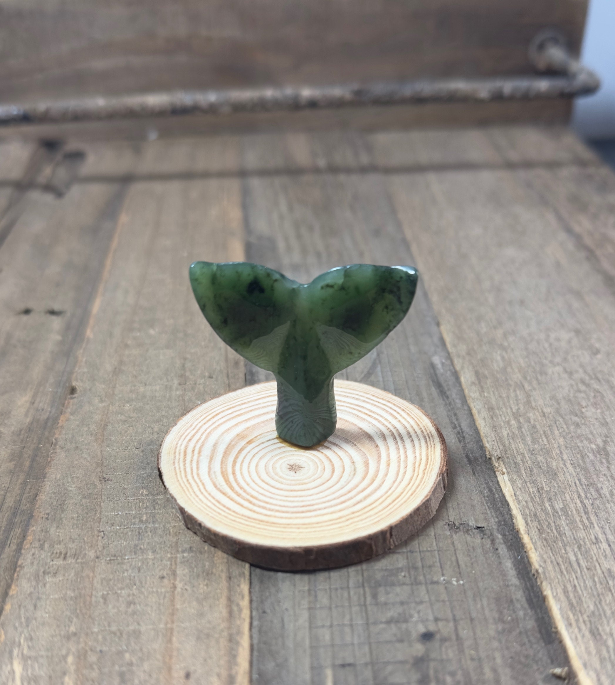 Canadian Jade Whale Tail Carving - Multiple Sizes - Etsy