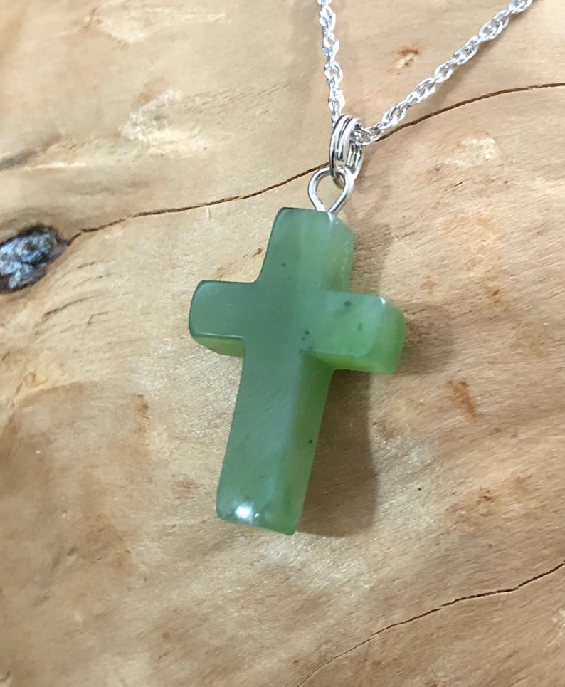 Canadian Nephrite Jade Cross 0960-7 Jade Pendant Jade - Etsy Canada