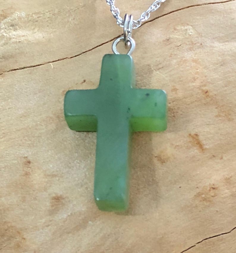 Canadian Nephrite Jade Cross 0960-7 Jade Pendant Jade - Etsy Canada