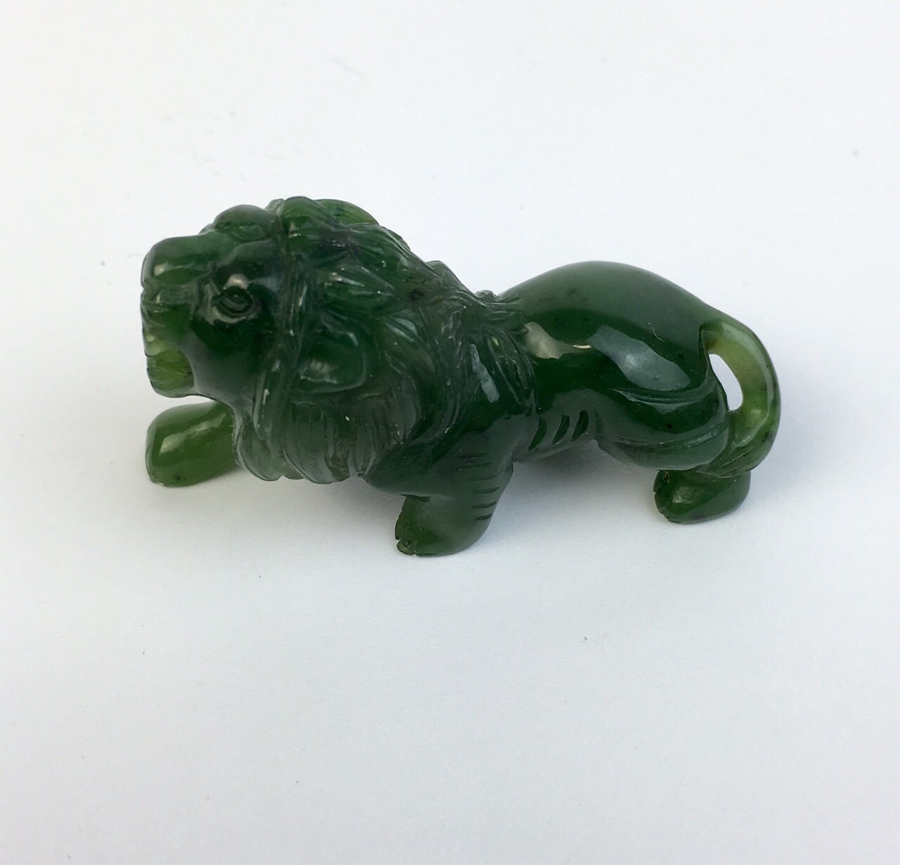 Canadian Jade Lion Carving Multiple Sizes Jade Figurine | Etsy