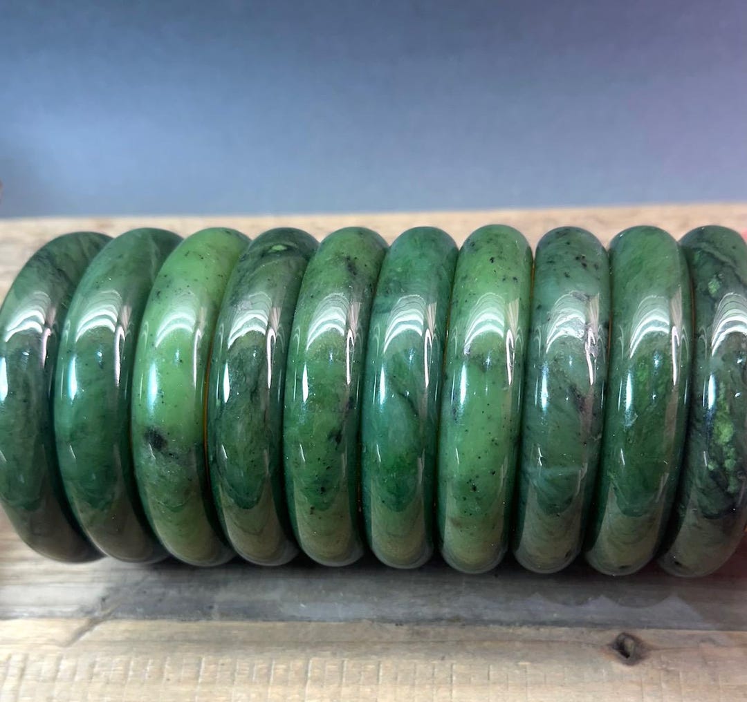Canadian Nephrite Jade Bangles - Carving Grade - Multiple Sizes - Etsy