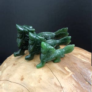 Canadian Nephrite Jade Dragon Carving - Multiple Sizes - Etsy