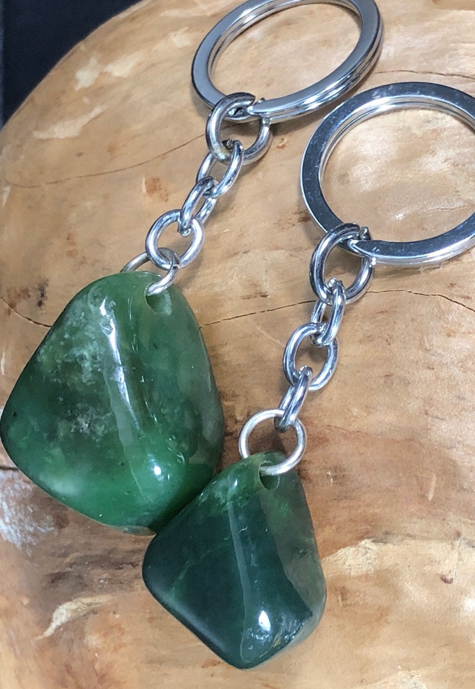 Canadian Nephrite Jade Nugget Key Chain Jade Gift Natural - Etsy