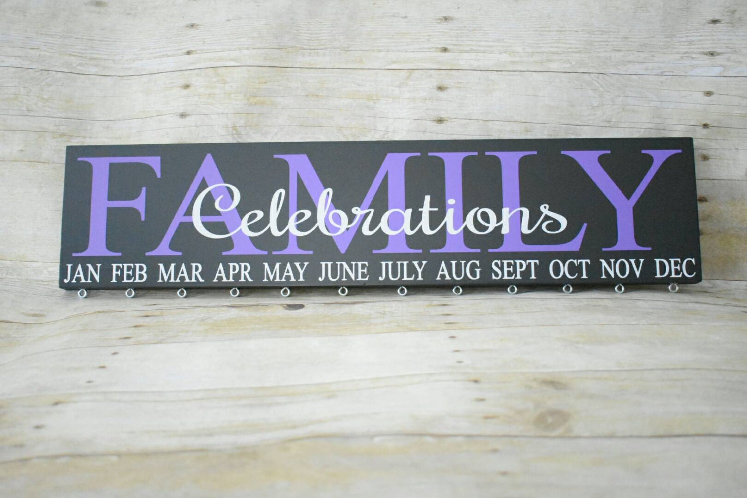 Family Birthdays Sign, Family Celebrations Sign, Birthday Sign - Etsy
