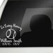 In Loving Memory Baseball Decal, Remembrance Decal, in Loving Memory ...