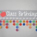 Class Birthday Sign Classroom Birthday Sign Teacher Gift - Etsy