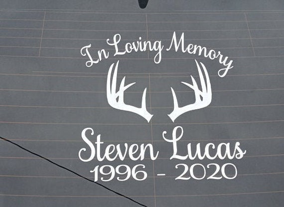 Car Parts & Accessories Electronics & Accessories In Loving Memory Deer ...