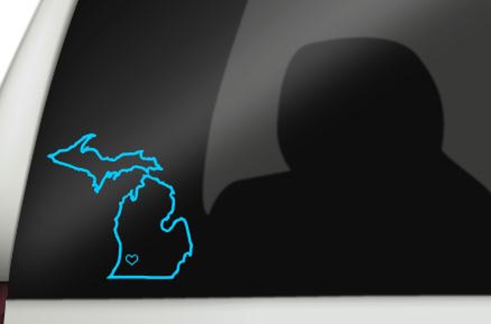 Michigan Car Decal State of Michigan Car Decal Pure - Etsy