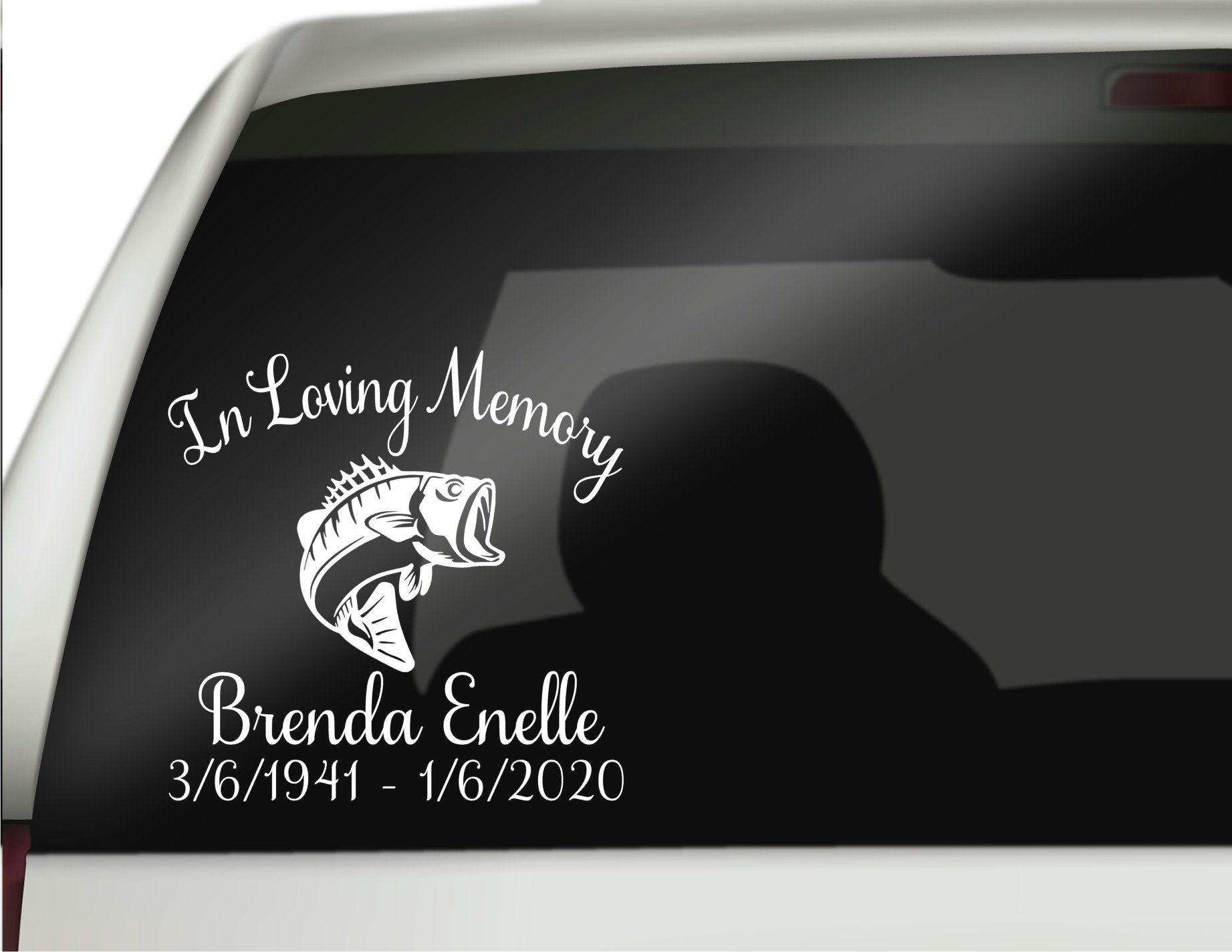 In Loving Memory Decals Small