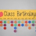 Class Birthday Sign Classroom Birthday Sign Teacher Gift - Etsy