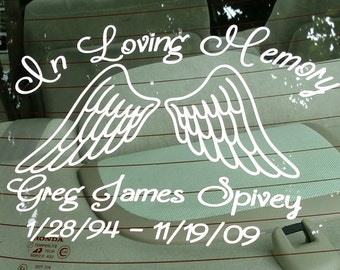 Sarcoma Cancer Memorial Decal in Loving Memory Sticker - Etsy