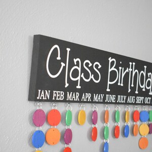 Class Birthday Sign, Classroom Birthday Sign, Teacher Gift, Teacher ...
