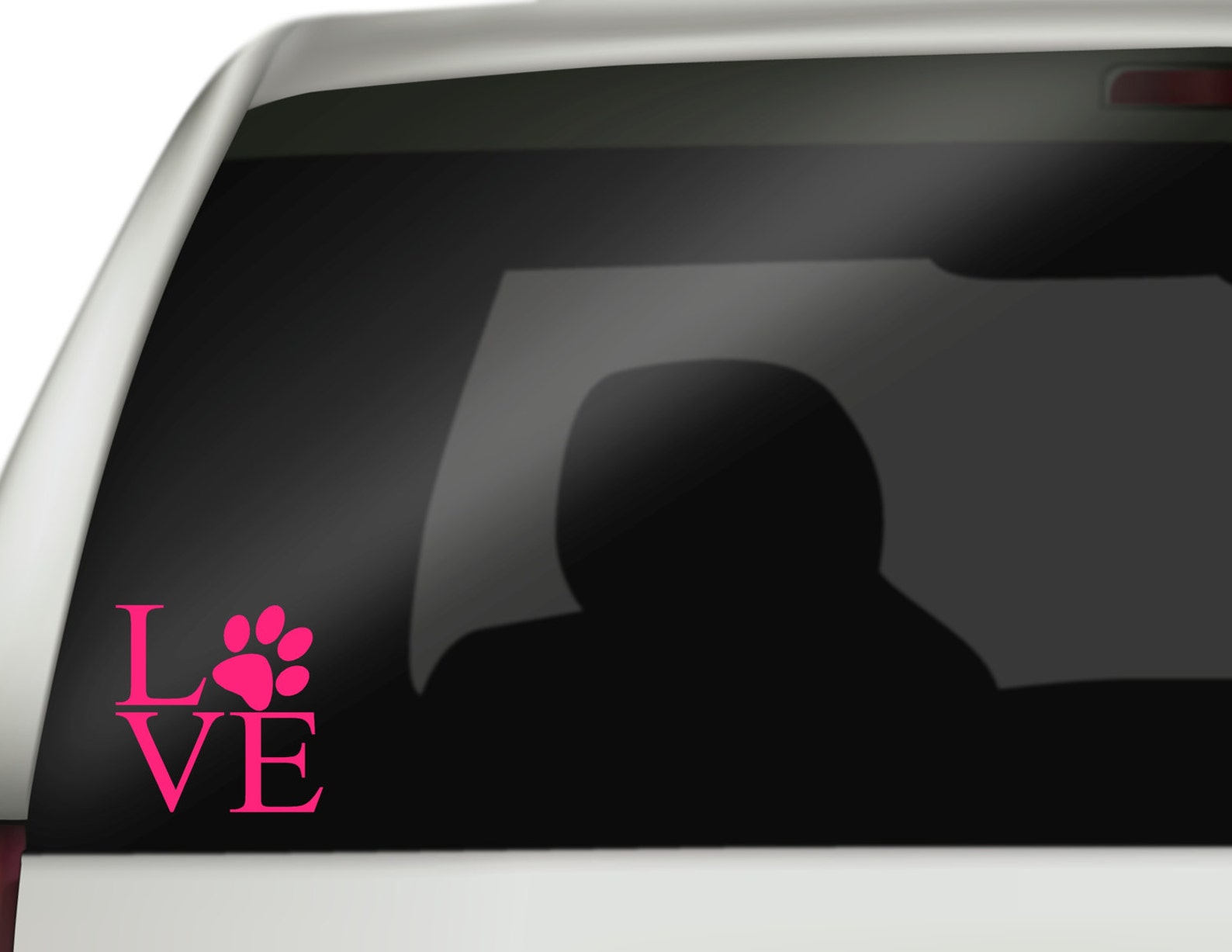 Love Your Dog Car Decal - Etsy