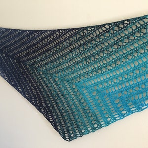 Crochet Pattern: Lace Crochet Shawl, Crochet Shawl Pattern, Lacy ...