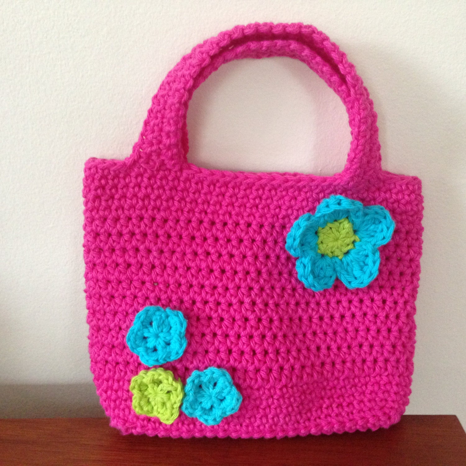 Crochet Purse Pattern / Tutorial: Little Pink Purse With - Etsy