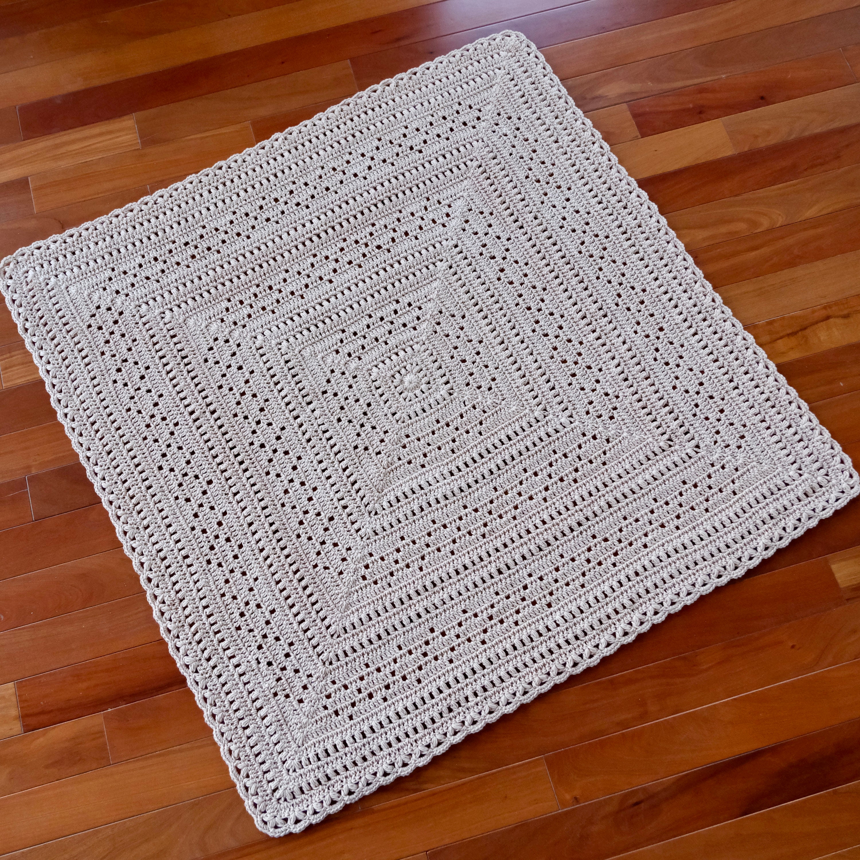 Crochet Rug Pattern, Crochet Pattern, Rug Pattern, Filet Crochet ...