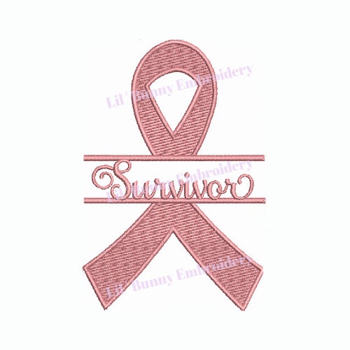 Breast Cancer Angel Machine Embroidery Design Embroidery - Etsy