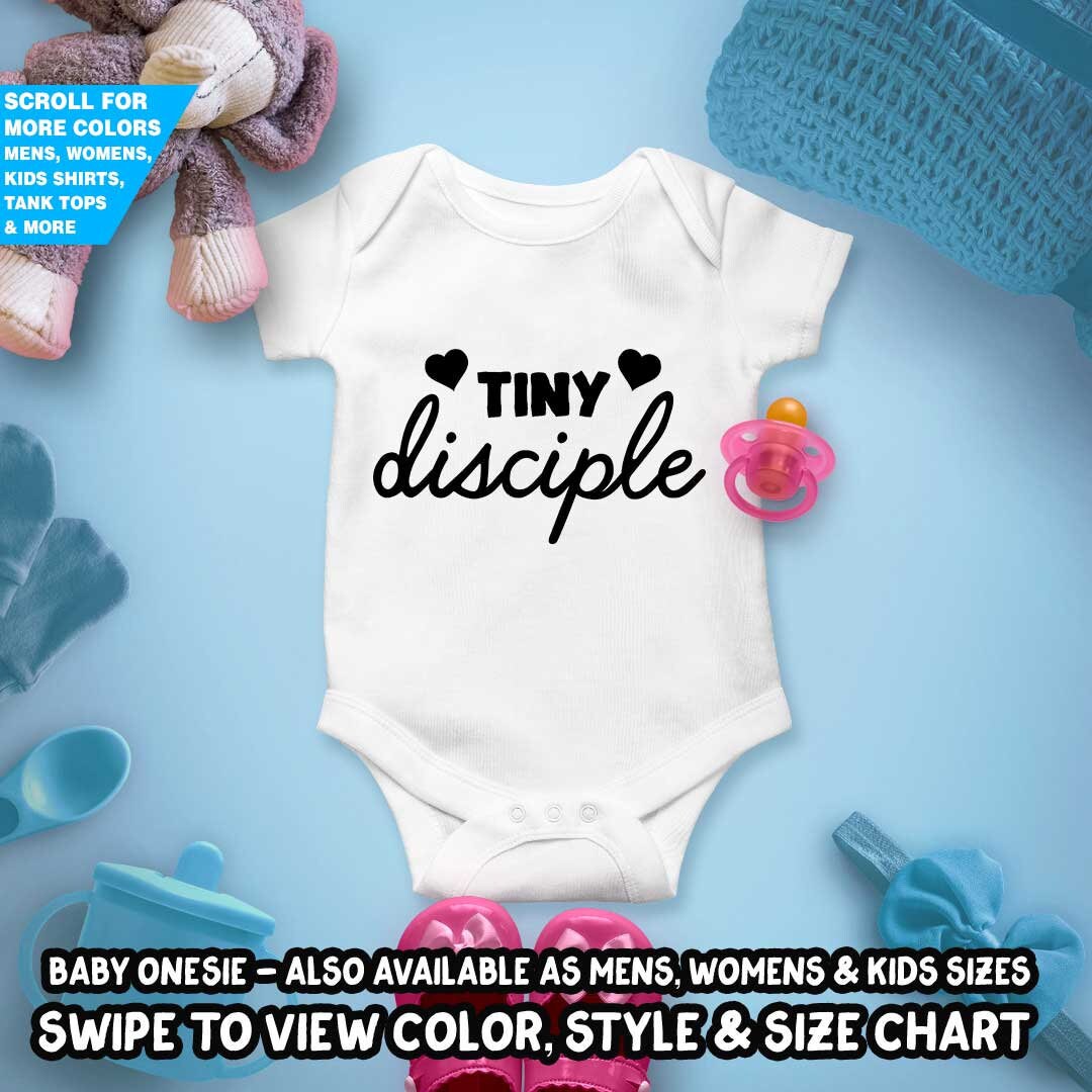 Tiny Disciple Shirt Bible Teaching Christianity Chirst Jesus | Etsy