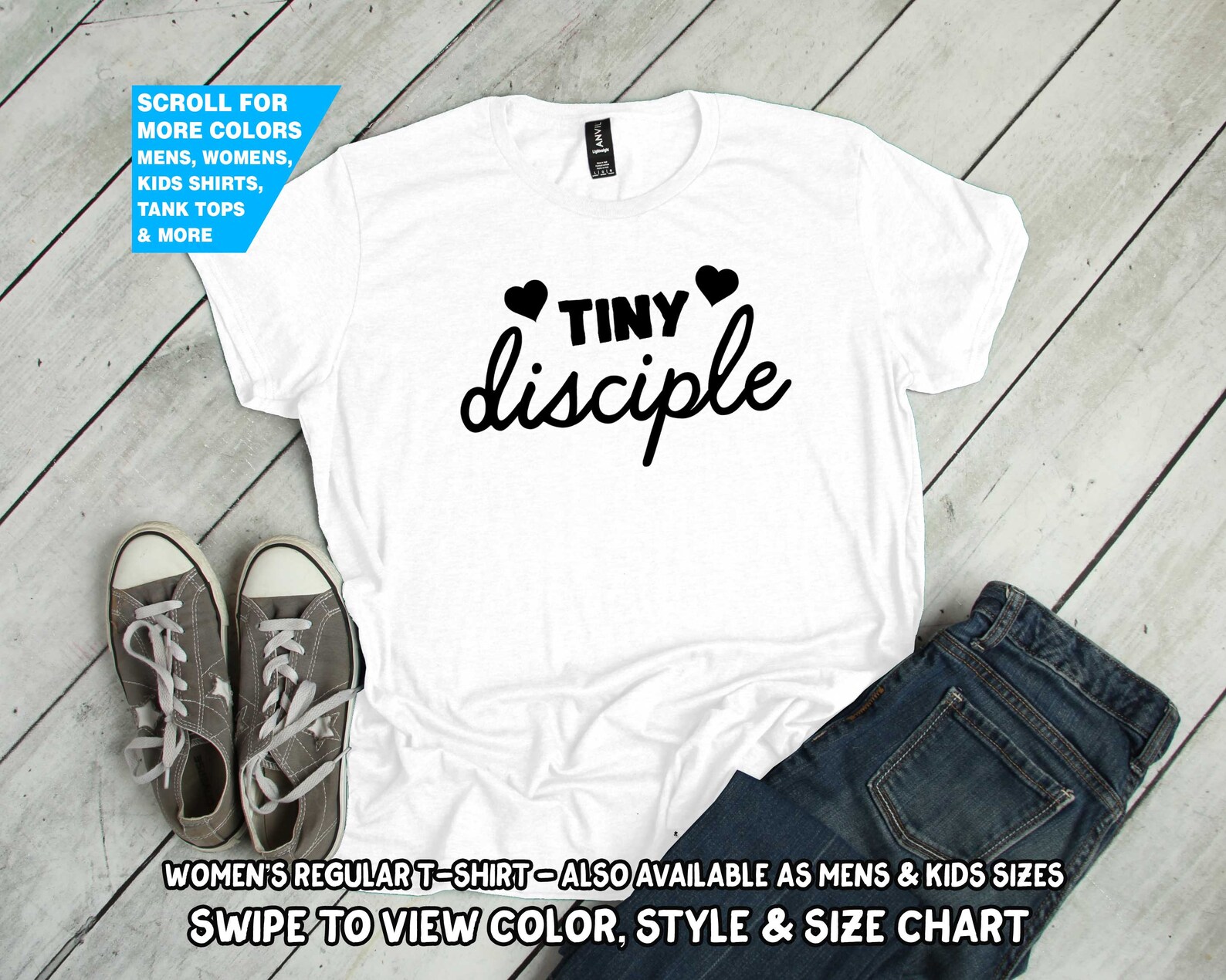 Tiny Disciple Shirt Bible Teaching Christianity Chirst Jesus | Etsy