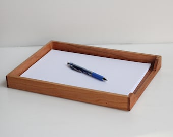 50s Shelf Office Bamboo / Paper Storage / Letter Tray A4 / - Etsy