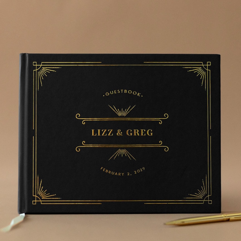 Vintage Guest Book - Etsy