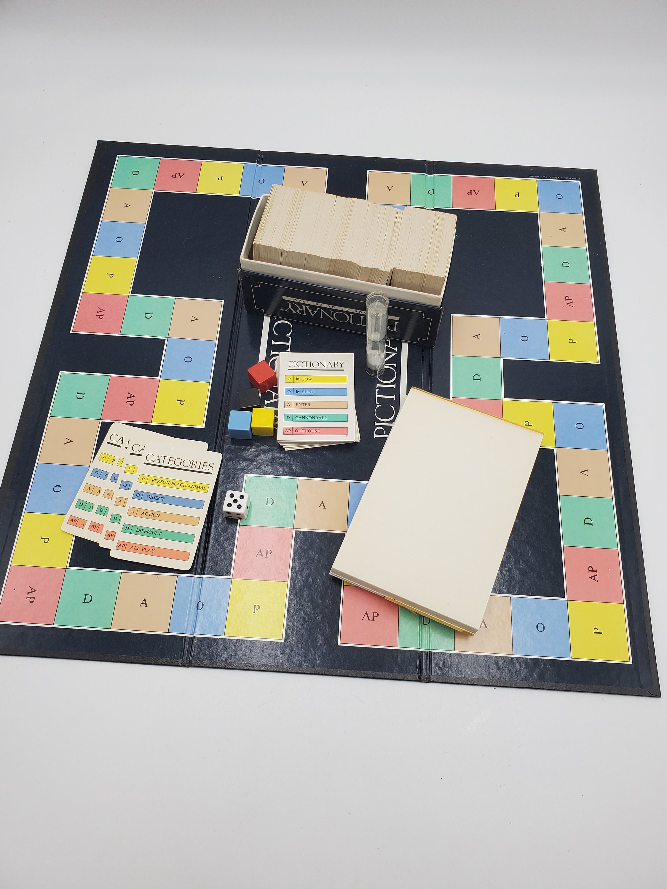 1985 Pictionary Drawing Game Vintage First Edition Original - Etsy