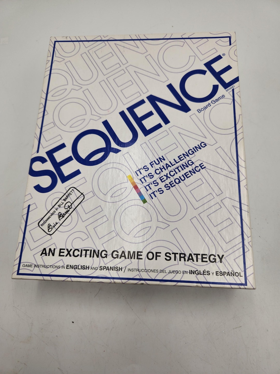 Vintage Sequence Game an Exciting Game of Strategy Card Game 1995 Version by Jax LTD. - Etsy