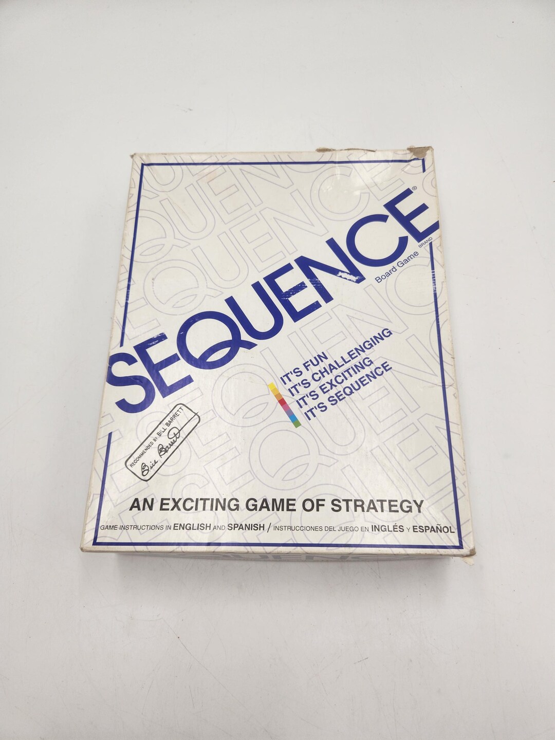 Vintage Sequence Game an Exciting Game of Strategy Card Game 1995 Version by Jax LTD. - Etsy