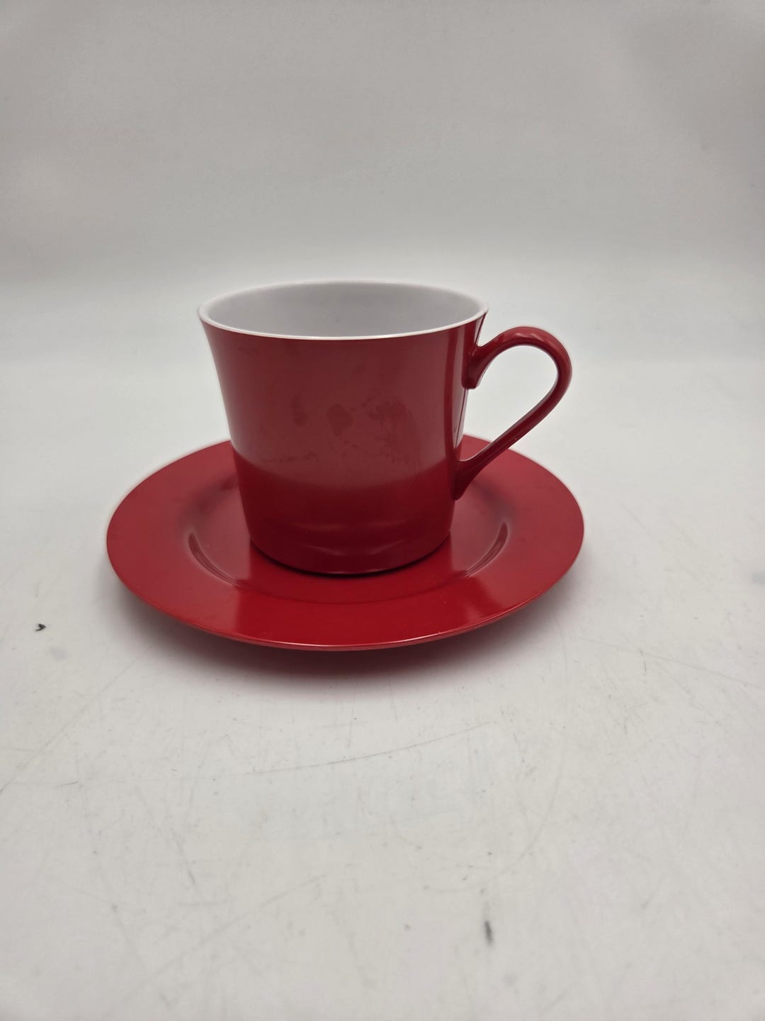 Oneida Deluxe Melmac Cup and Saucer Mid Century Modern Vintage - Etsy