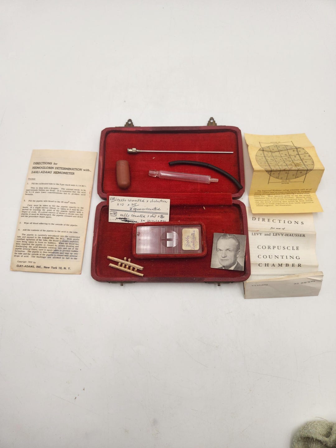 Sahli Adams Hemoglobinometer Vintage Medical Equipment - Etsy